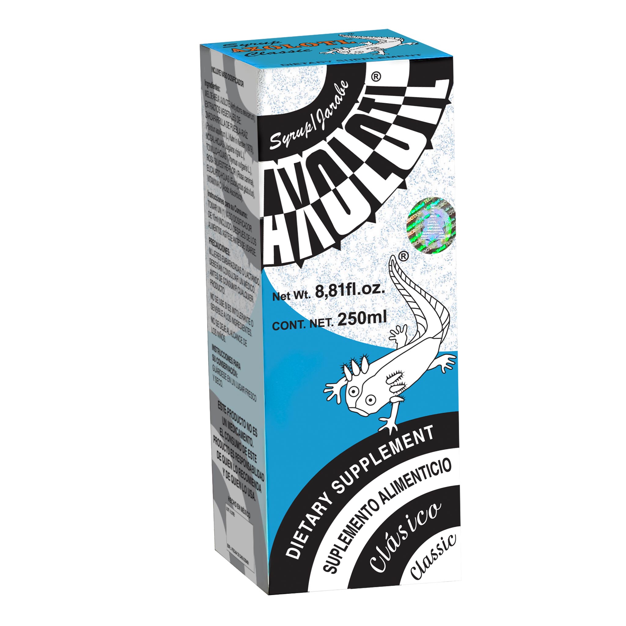 Jarabe AXOLOTL ® extractos vegetales caja frasco 250ml – Botánica ...